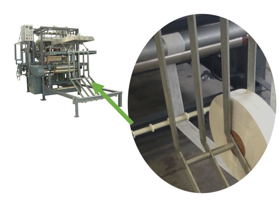 SS-DL Single Wheel Folding and Rewinding Machine-LOYAL MACHINERY